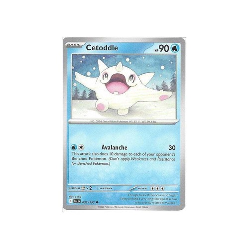 053/193 Cetoddle | Common |SV-02 Paldea Evolved Pokemon Trading Card ...
