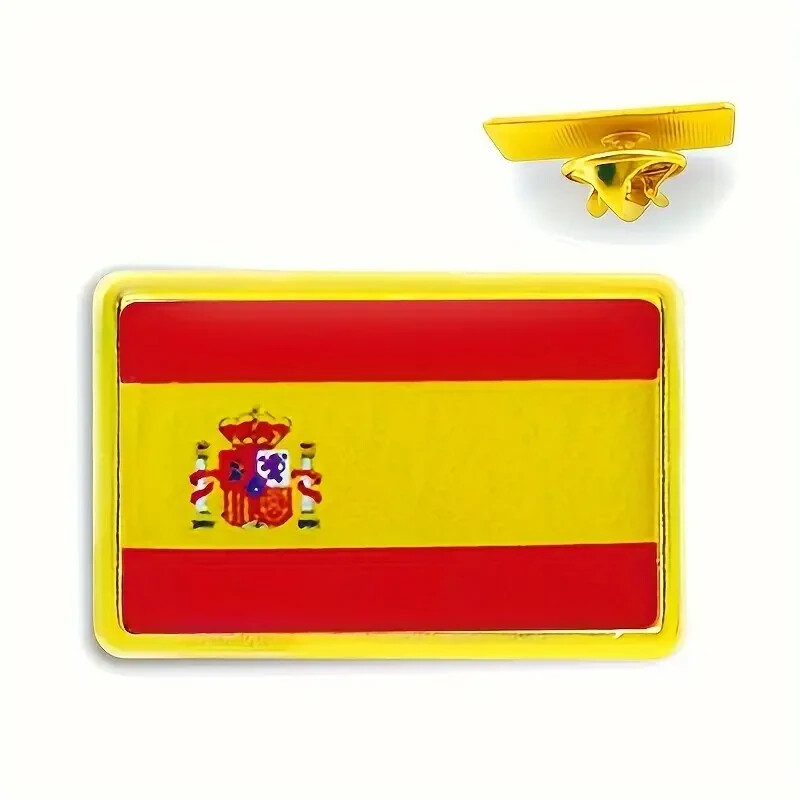 SPAIN Spanish Flag Lapel Pin Badge | eBay UK