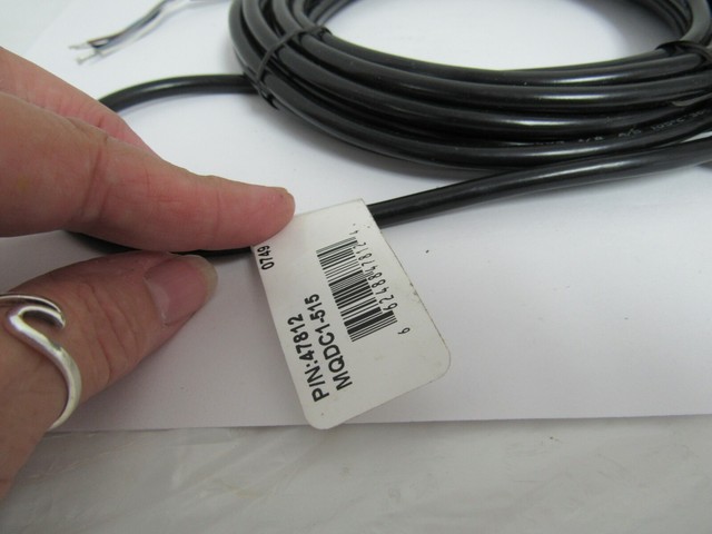 Banner Quick Disconnect Sensor Cable Mqdc1-515 MQDC1515 47812 for sale ...