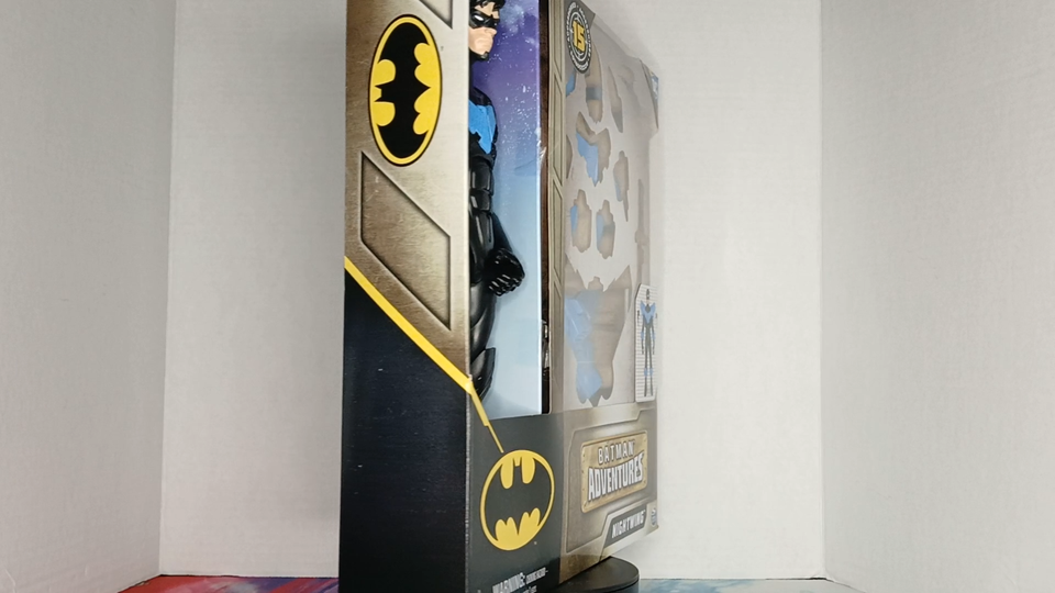 DC Comics Batman Adventures Nightwing Action Figure 12-inch with 15 ...