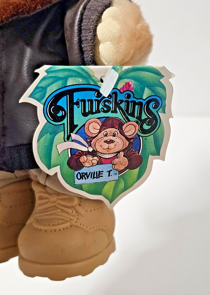 Vintage 1988 Cabbage Patch Furskins Teddy Bear Plush Orville T with Tag ...