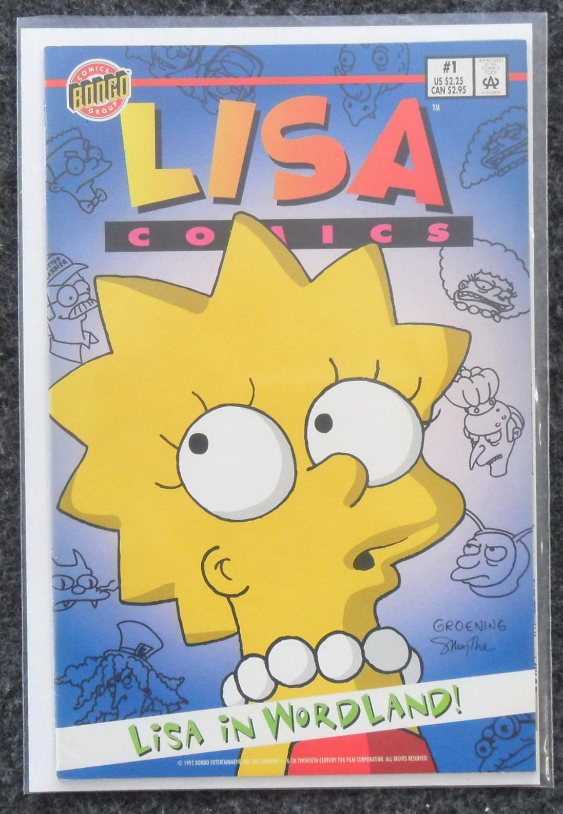 Lisa Comics Nr. 1 (Apr. 1995) - Bongo Entertainment USA - Z. 1- | eBay.de