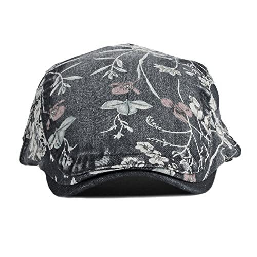 Newsboy Hats Adjustable Ivy Flat Cap Gatsby Cabbie Driving Hat for Men ...
