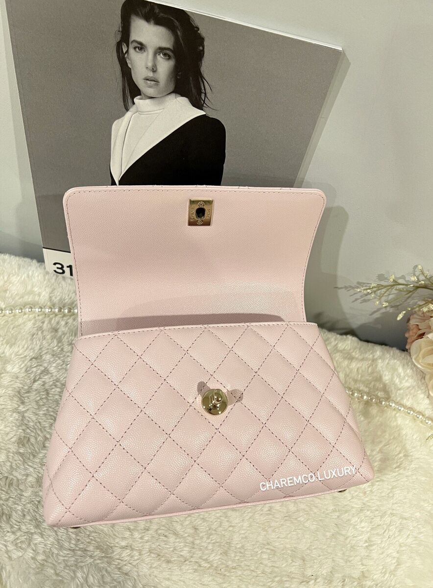 NWT💗 CHANEL 22P COCO Handle Small Rose Clair Pink Caviar NWT💗 CHANEL 22P COCO Handle Small Rose Clair Pink Caviar