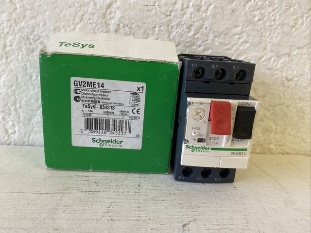 Schneider Thermal Magnetic Motor Circuit Breaker (GV2ME14) for sale ...