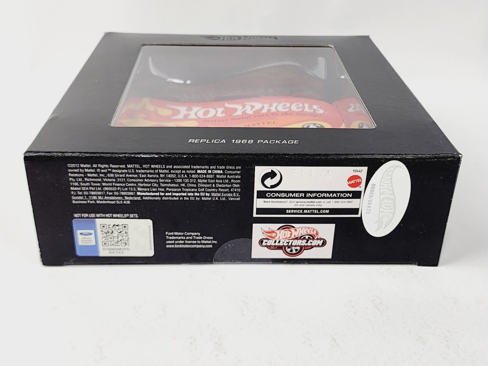 HOT WHEELS RLC ORIGINAL 16 CUSTOM MUSTANG GOLD CHROME #2490 NEW NICE ...