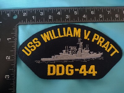 USS WM. V. Pratt DD4-44 Vintage NOS Patch Embroidered Navy Ship USA ...