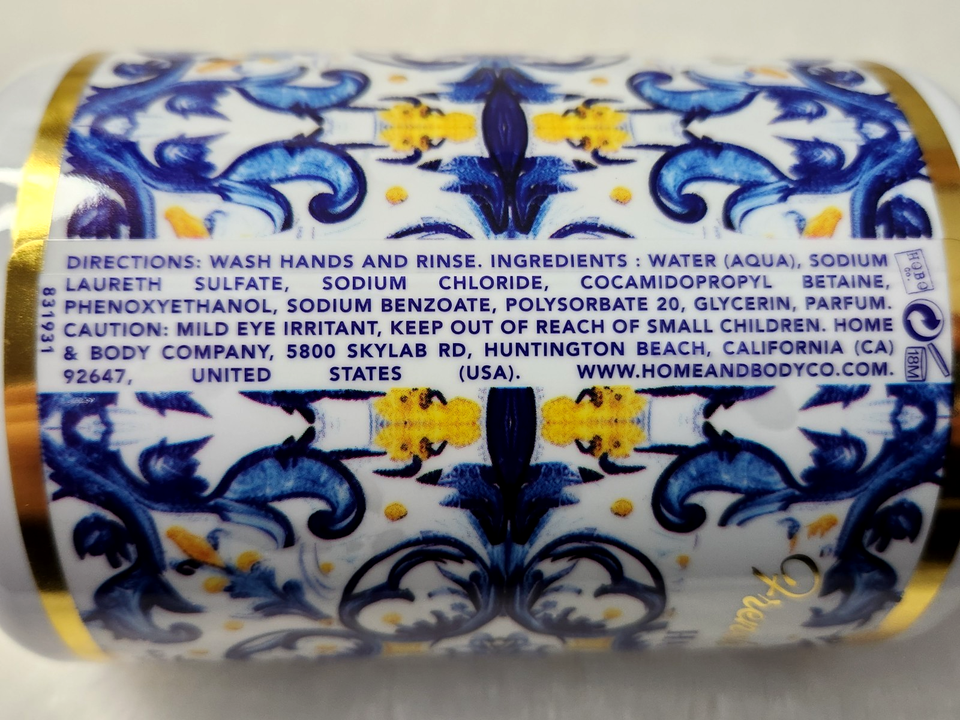 Home & Body Co Dolce Brezza French Lavender Hand Soap 21.5 oz 636 ml ...