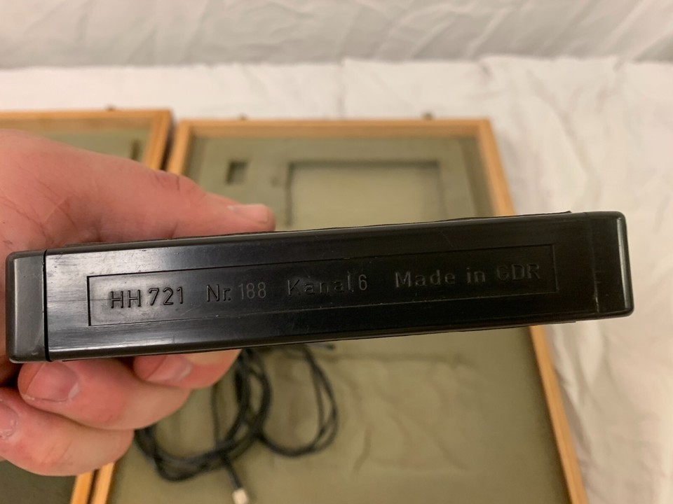 Rare Neumann Gefell HH721 vintage condenser wireless microphones in ...