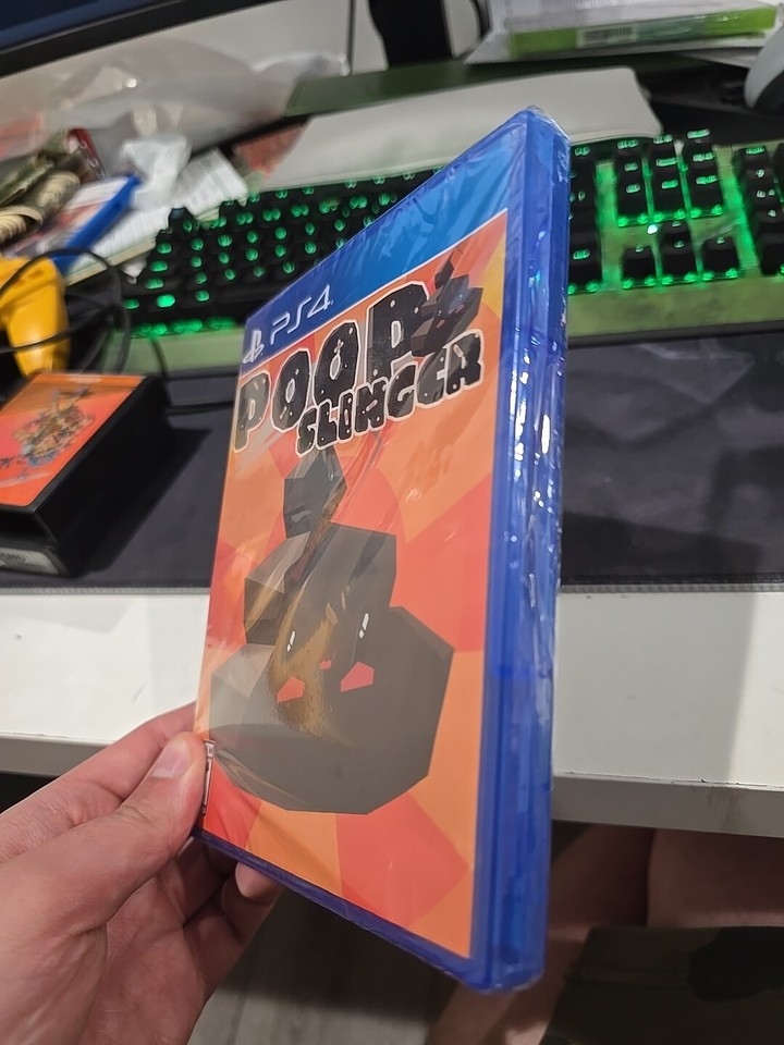 Poop Slinger (PlayStation 4 PS4, 2019) Limited Rare Games! Sealed ...