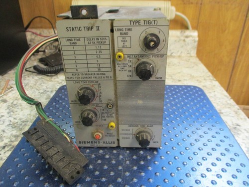 SIEMENS-ALLIS STATIC TRIP II TYPE TIG(T) | eBay