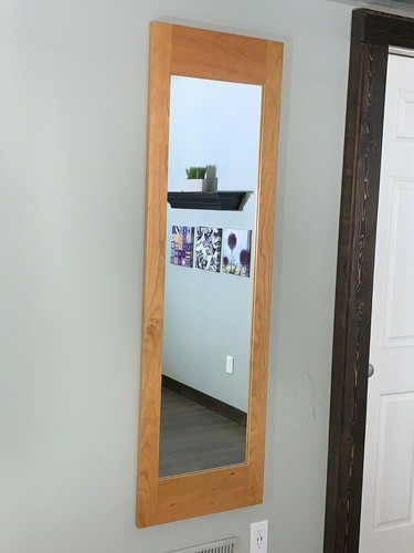 Hidden storage mirror, In-wall gun safe concealment cabinet - CHERRY | eBay