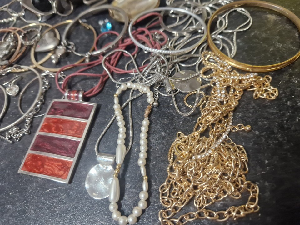 Mixed Costume Jewellery Job Lot Bundle Necklaces Bracelets | eBay UK
