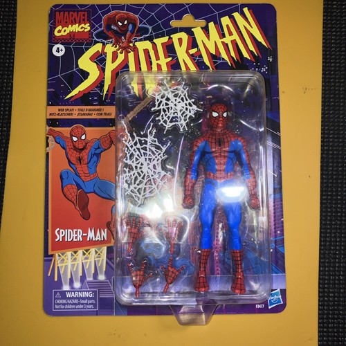 2023 Marvel Legends Retro Animated SPIDER-MAN Cel Shaded 6" Scale ...