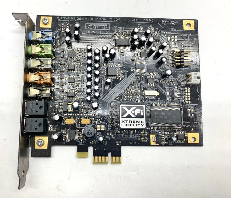 Creative SB0880 SoundBlaster X-Fi Titanium Xtreme Fidelity Sound Card ...