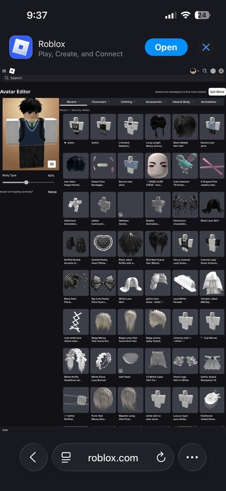 roblox 9k robux virtual item spent ivantill alienstage cosplay many ...