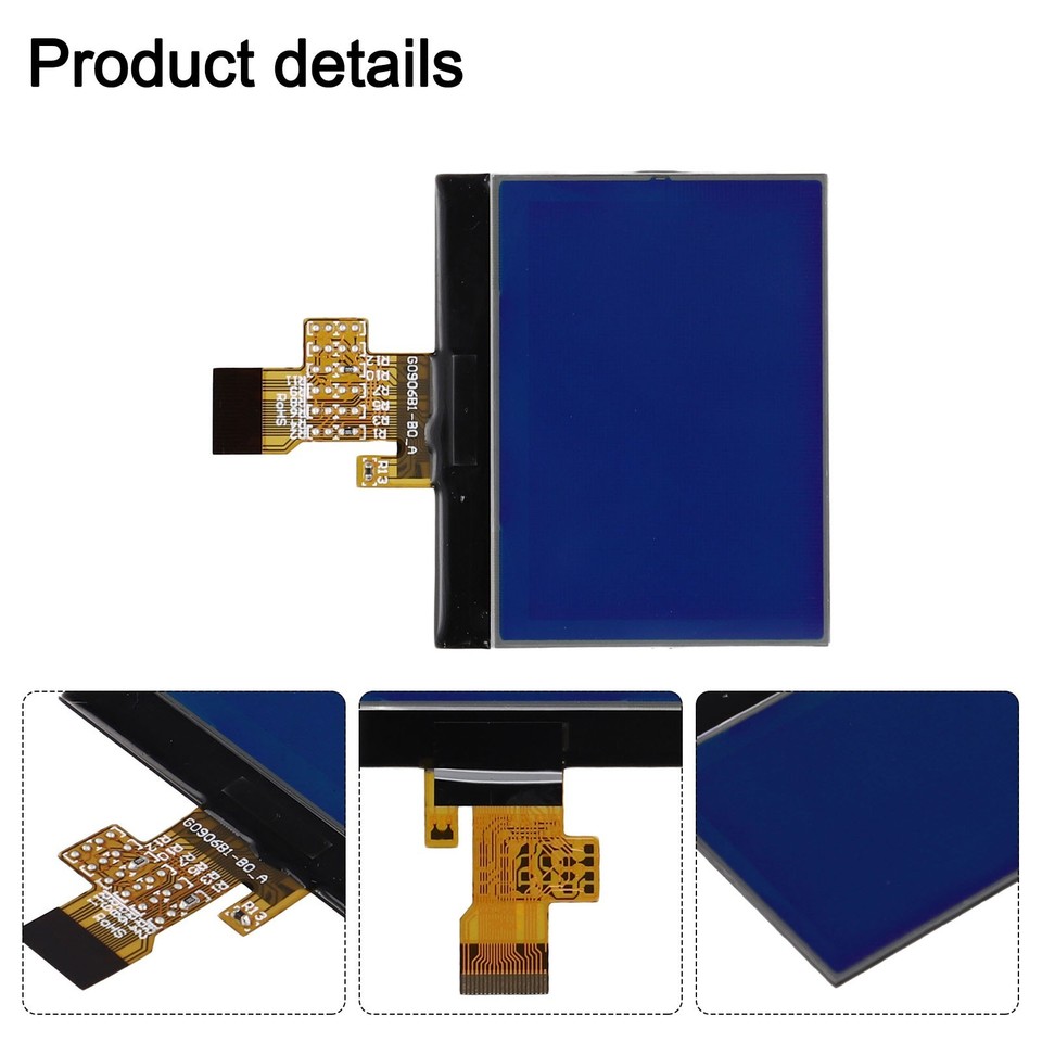 LCD Type Instrument Cluster Type Instrument Cluster Black LCD FPC ...