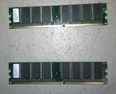 SimpleTech 512MB PC3200 DDR 400 RAM Pair | eBay