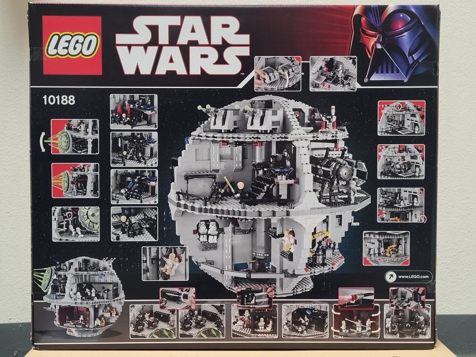 NEW ORIGINAL Lego Star Wars Death Star 10188 Sealed RETIRED SET Rare ...