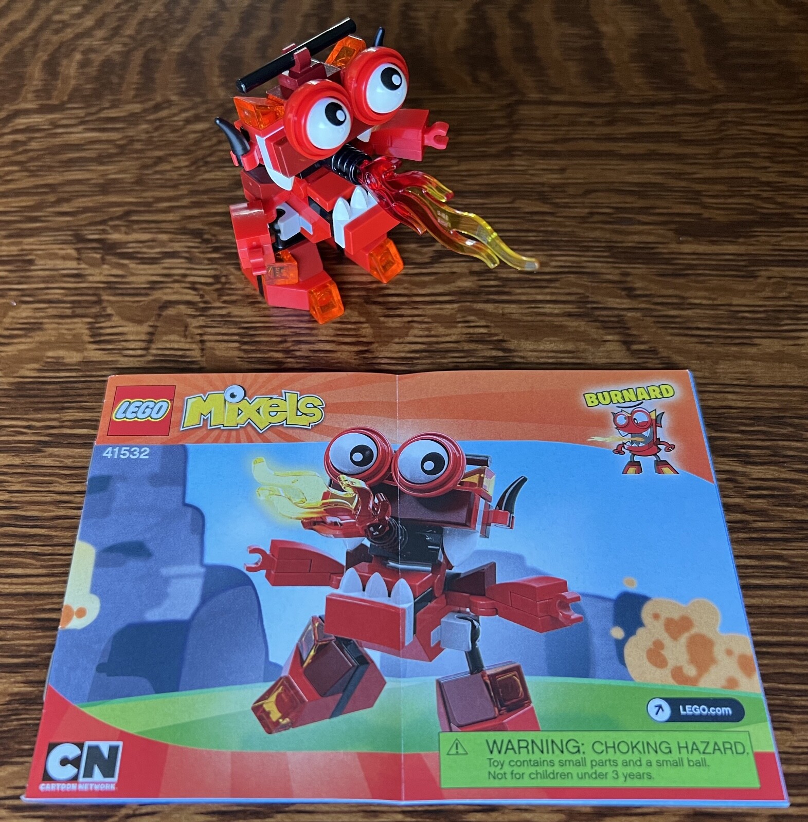 LEGO Mixels Series 4 41532 BURNARD - 100% Complete with Instructions | eBay