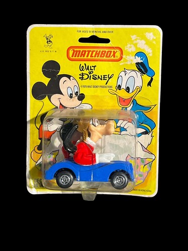 MATCHBOX DISNEY GOOFY SPORTS CAR WD-9 RETRO/VINTAGE 1979 (NEW) | eBay