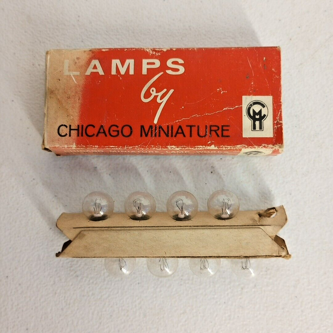 Chicago Miniature Lamps bulb CM313 made in England box poor for sale ...
