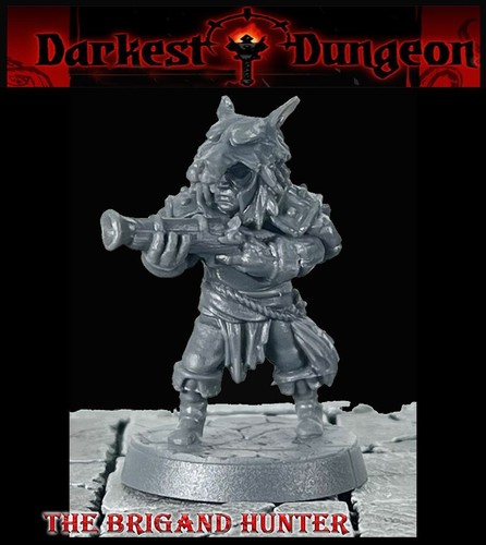 Brigand Hunter Bandit DnD D&D Fantasy miniatures DARKEST DUNGEON FLAT ...