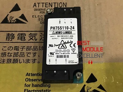 1PCS LAMBDA PH75S110-24 power supply module NEW 100% Quality Assurance ...