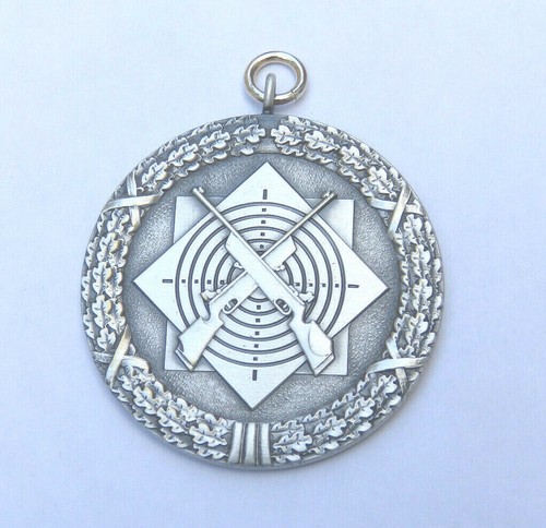 Medaille Anhänger Taler für Schützenkette Gravur kostenlos Kranz versch ...