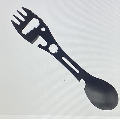 Portable Camping Spoon Fork Opener Survival Outdoor Tool STOCKEN ...
