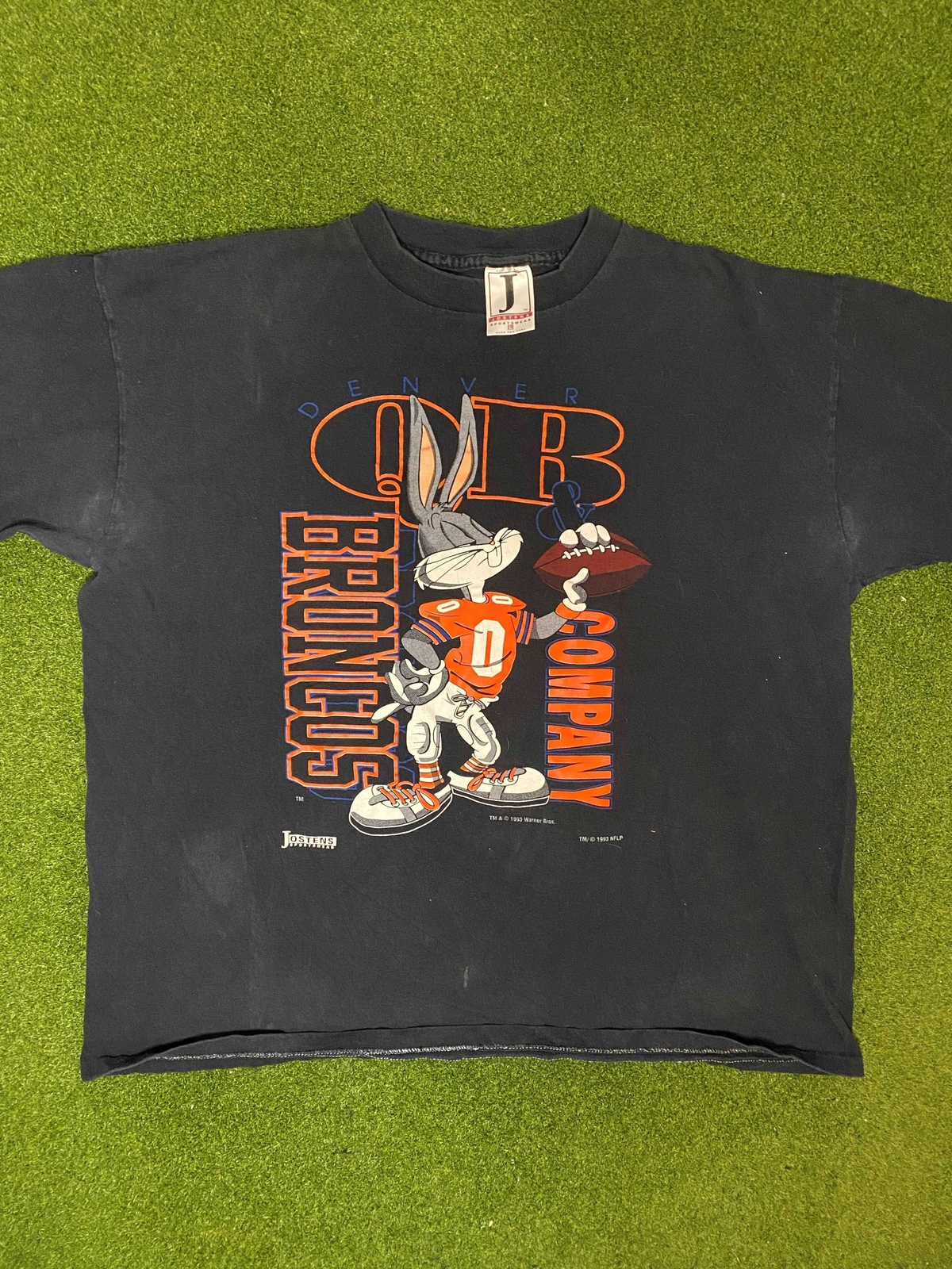 1993 Denver Broncos - Bugs Bunny Crossover - Vintage … - Gem