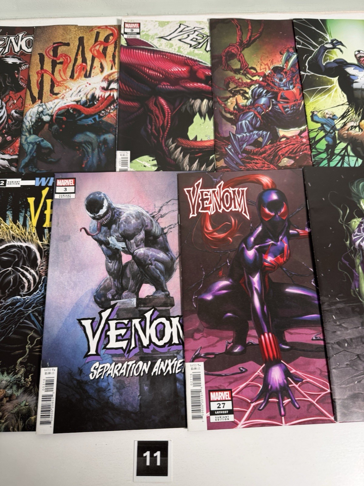 VENOM #1 SET OF 12 1:100 1:25 VARIANT MARVEL COMIC LOT VENOM MIX | eBay