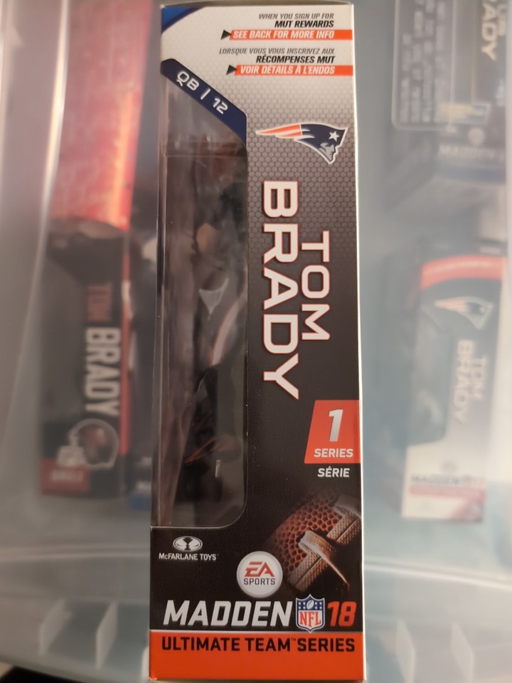 MADDEN 18 ULTIMATE TEAM SERIES EA SPORTS TOM BRADY COLOR RUSH UNIFORM ...