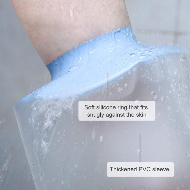 Waterproof Cast Cover for Shower Adult Arm Cast Bandage Protector ...