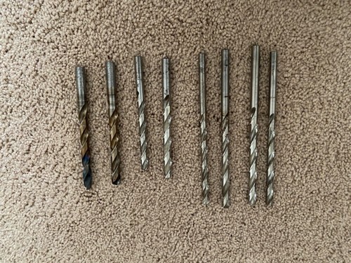 random mixed lot of 8 drill bits | eBay