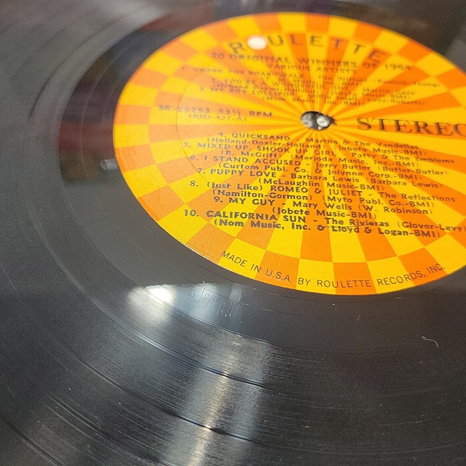 1960s Vinyl - 20 ORIGINAL WINNERS OF 1964 - VARIOUS ARTIST RECORD, LP ...