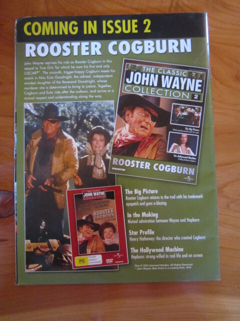 THE CLASSIC JOHN WAYNE COLLECTION LIMITED EDITION MAGAZINE NO. 1 ...