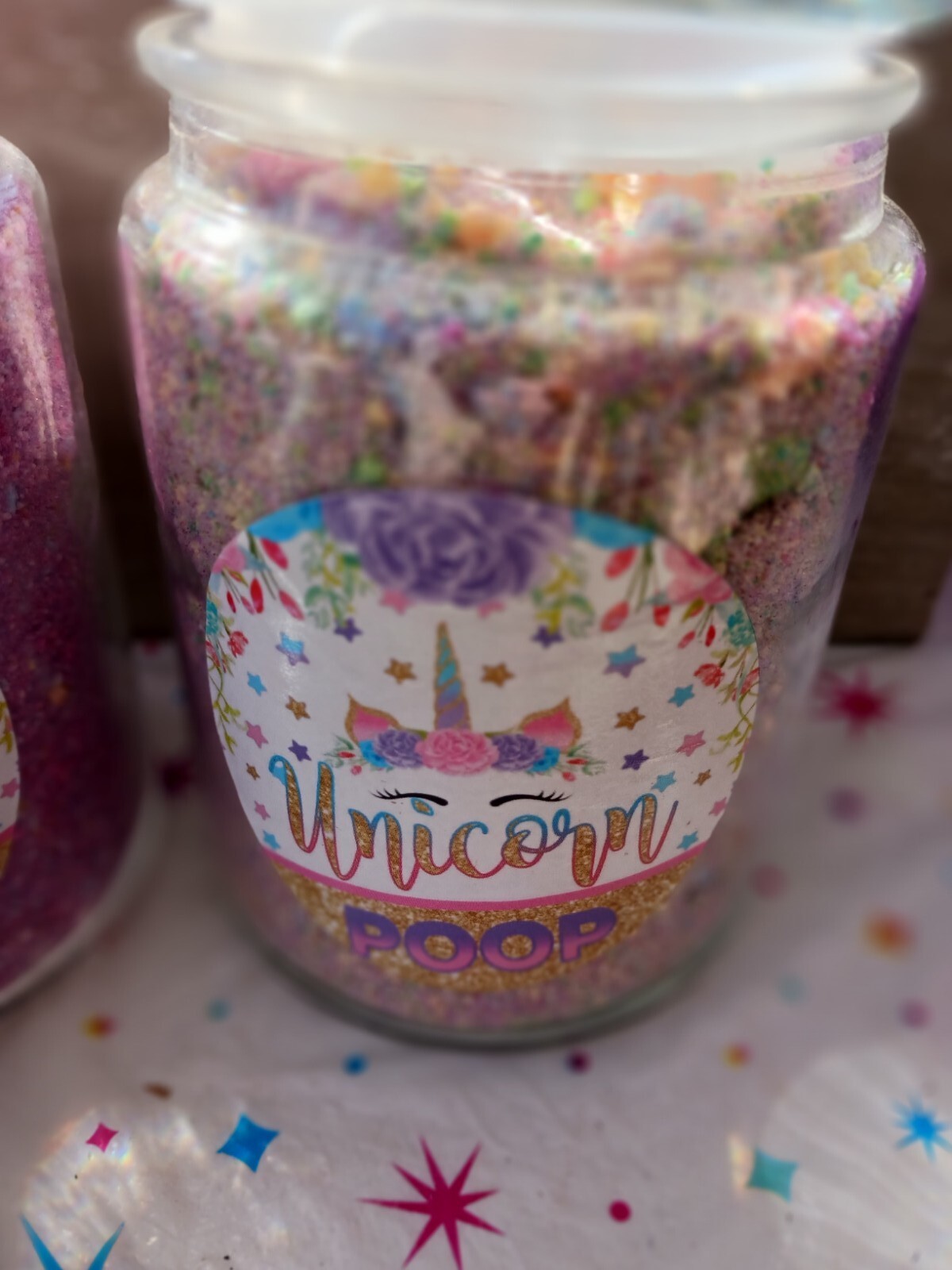Unicorn Organic Poop in reusable Jar | eBay