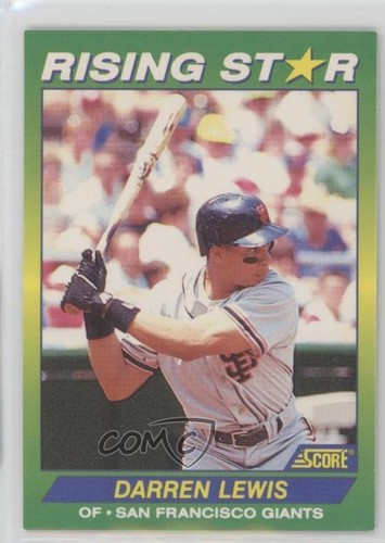 1992 Score 100 Hottest Rookies Box Set Darren Lewis #10 | eBay