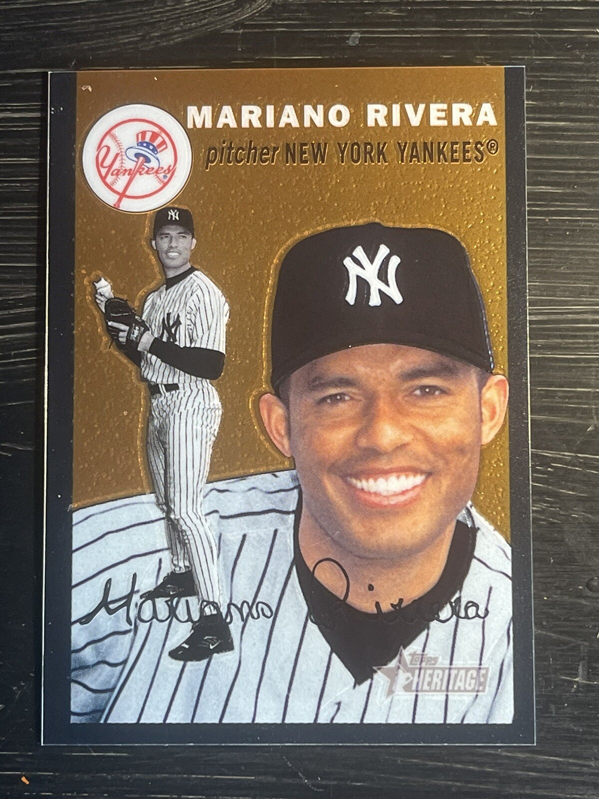2003 Topps Heritage Chrome Mariano Rivera New York Yankees THC35 1219/ ...