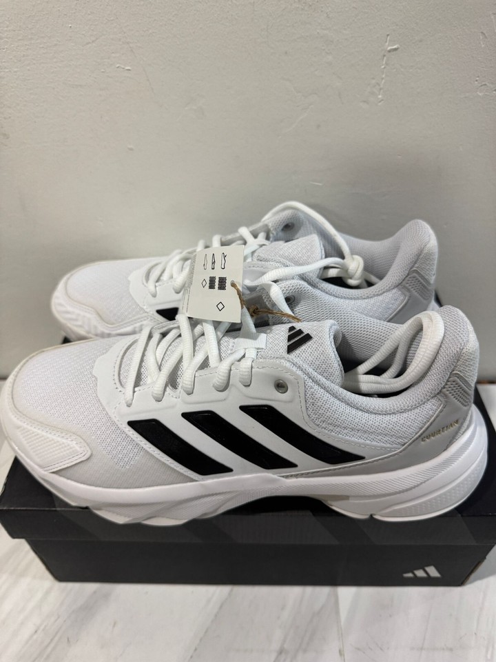 adidas CourtJam Control 3 M Cloud White Core Black Men Tennis Shoes ...