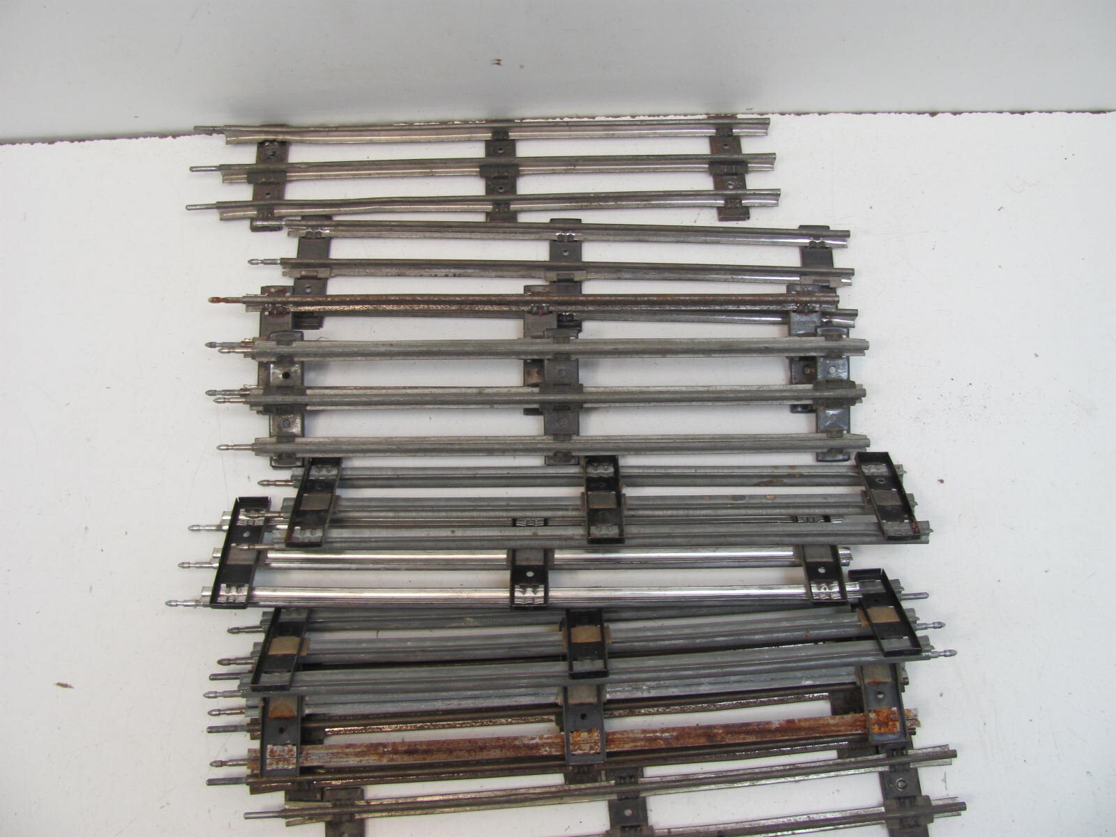 LOT OF 10 : VINTAGE LIONEL 027 TRACK STANDARD "O" GAUGE 3 RAIL | eBay