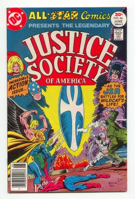 ALL-STAR COMICS #66 JUSTICE SOCIETY 1977 HIGH GRADE | eBay