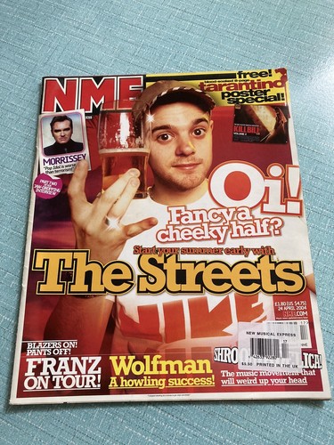 NME 24 April 2004 The Streets Morrissey Muse Franz Ferdinand Jentina | eBay