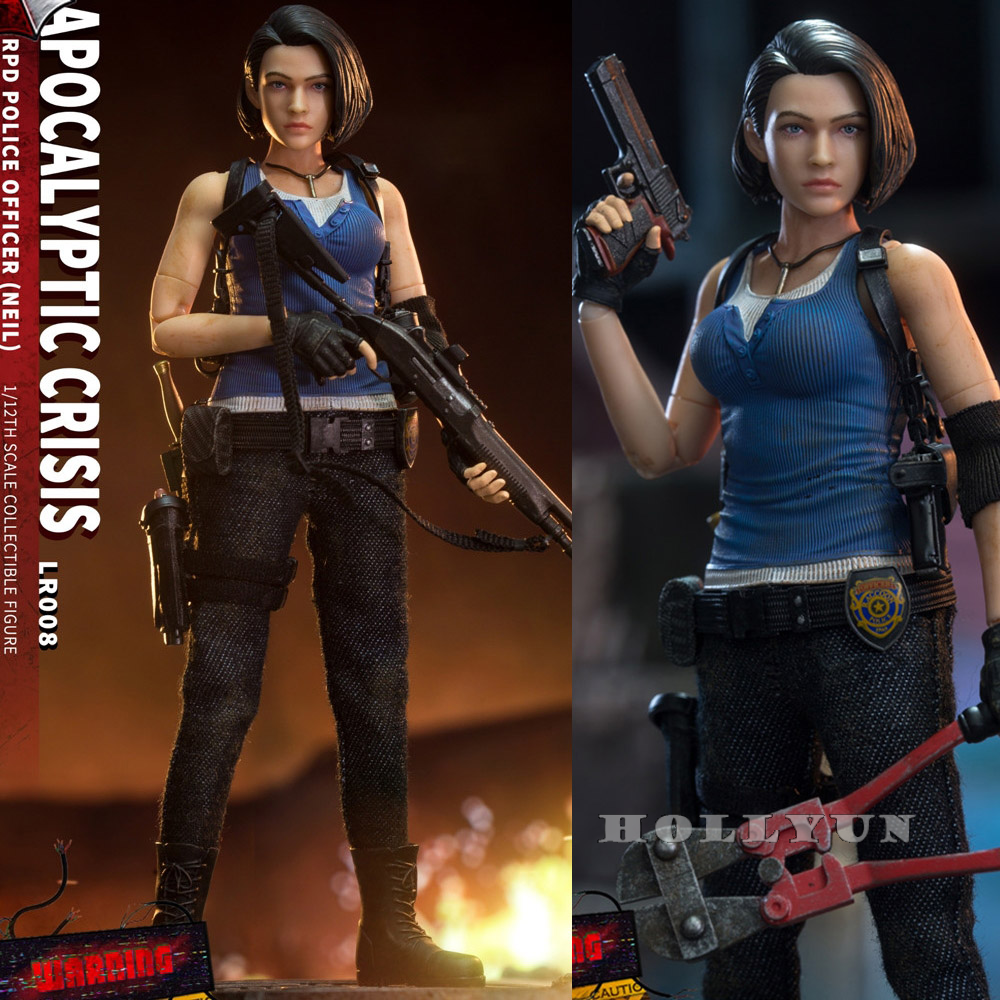 In Stock BROTOYS 6in Jill Valentine Action Figure Model 1/12 Scale ...