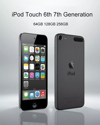 New Sealed Apple ipod Touch 6/7th 128GB 256GB Generation（Gray）Mp4 Fast ...