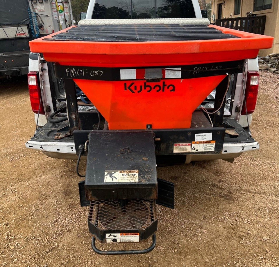 Kubota V5005 Cargo Box Sand/Salt Spreader | eBay