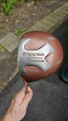TAYLORMADE 10.5 DEGREE LEFT HANDED DRIVER GOLF CLUB VINTAGE | eBay