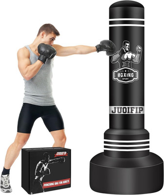 Heavy Freestanding Punching Bag for Adults - 175cm Kickboxing Training ...