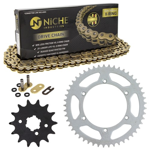Sprocket Chain Set for Kawasaki KX250 14/49 Tooth 520 X-Ring Front Rear ...